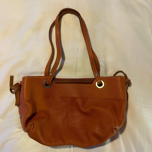 J. Jill | Bags | J Jill Genuine Suede Leather Purse Double Handles Side ...